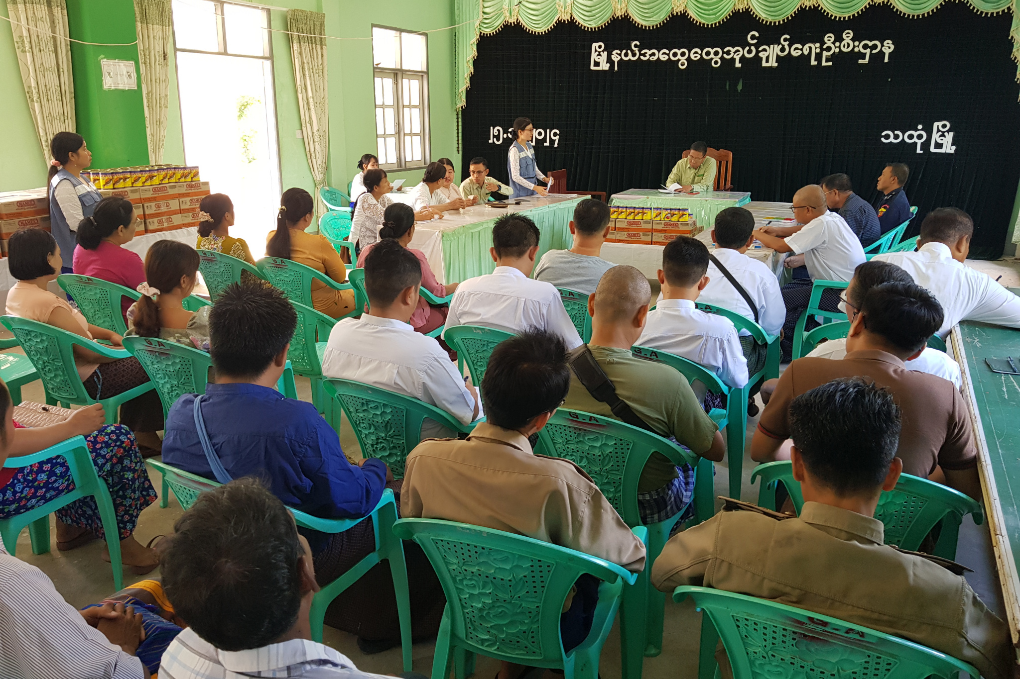 Flood victims provided with relief items in Thaton Township | Myanmar ...