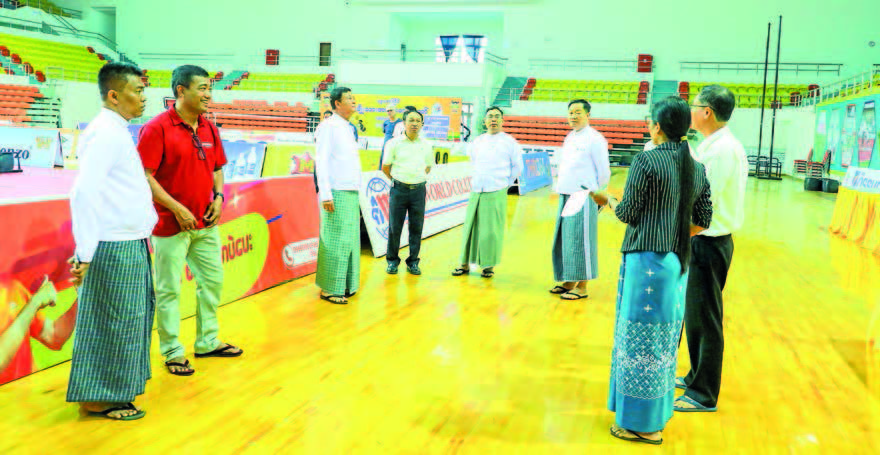 Preparations at sports complex for 5th National Sports Festival ...