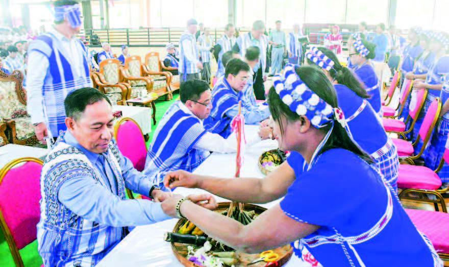 Kayin thread-tying ceremony held in Dawei | Myanmar Digital News