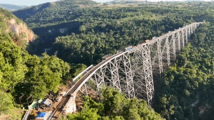 Myanmar’s Iconic Railway Landmark | Myanmar Digital News