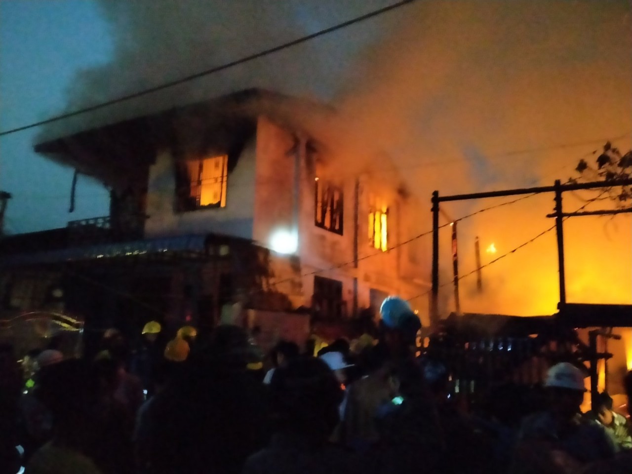 Fire engulfs nine houses in Pyigyidagun Tsp. | Myanmar Digital News