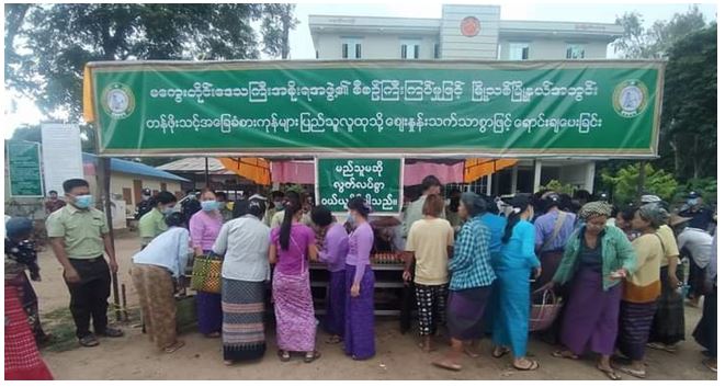 Foodstuffs sold at fairer prices in Myothit Township | Myanmar Digital News