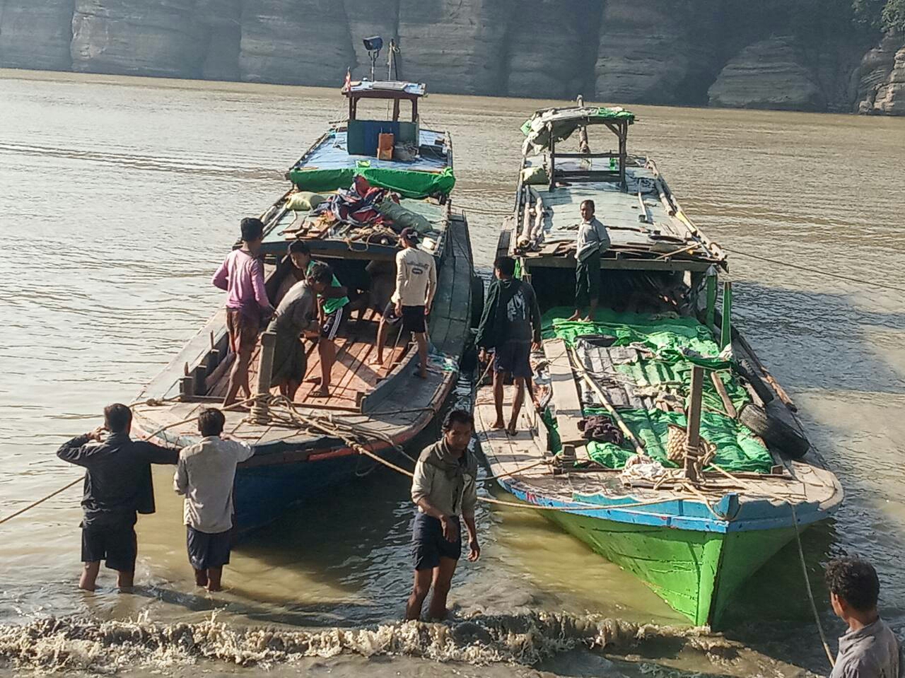 Five boats with illegal timber seized in Budalin | Myanmar Digital News
