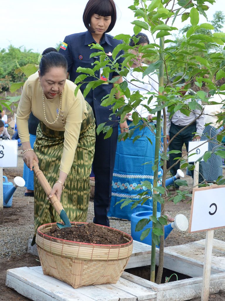Tree planting event held to usher in Myanmar Women’s Day | Myanmar ...