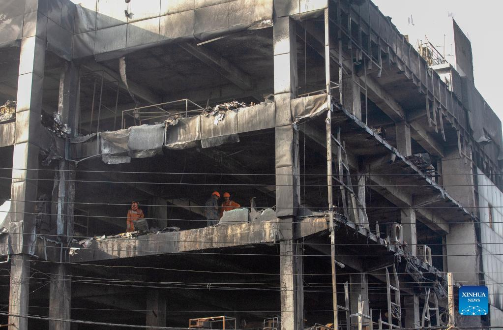 27 killed, 12 injured in Indian capital building fire | Myanmar Digital ...
