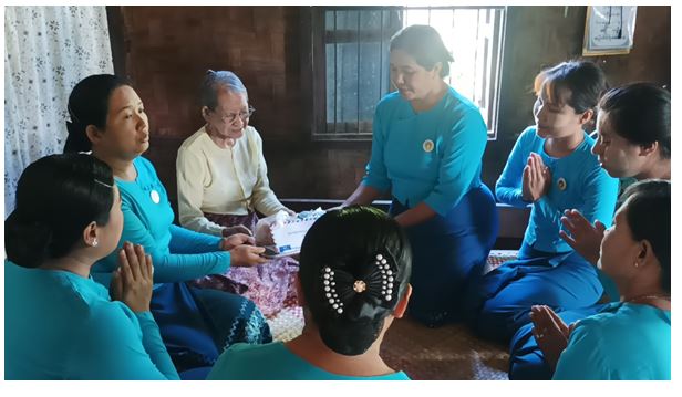 Cash aid provided to senior citizens to mark Myanmar Women’s Affairs ...