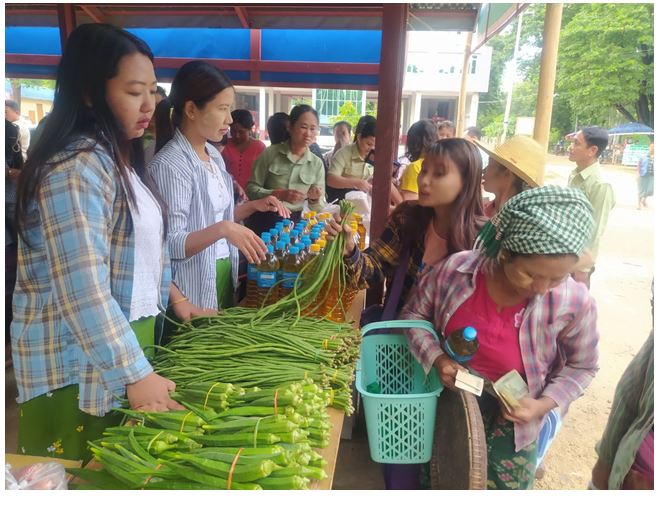 Essential foodstuffs sold at fair prices in Myothit Township | Myanmar ...
