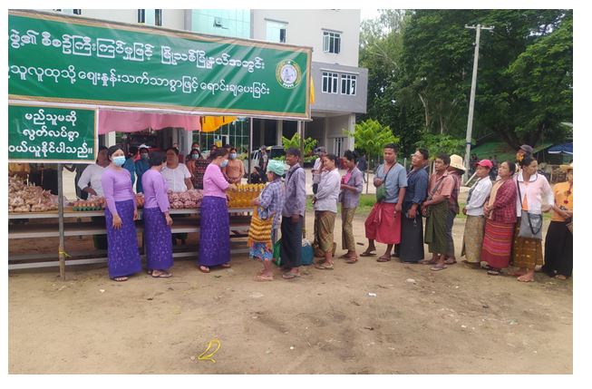 Foodstuffs sold at fairer prices in Myothit Township | Myanmar Digital News