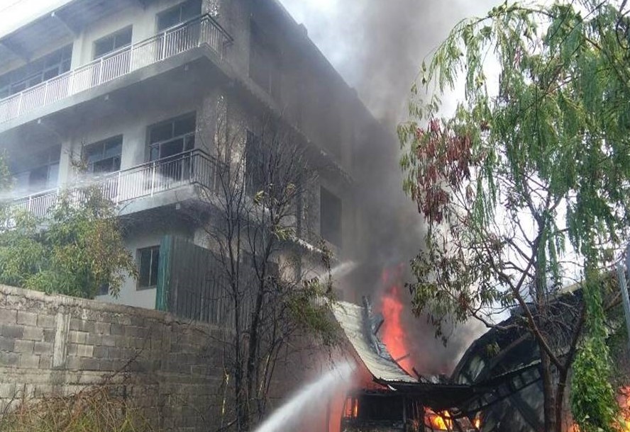 Two men hurt in filling station fire in Patheingyi | Myanmar Digital News