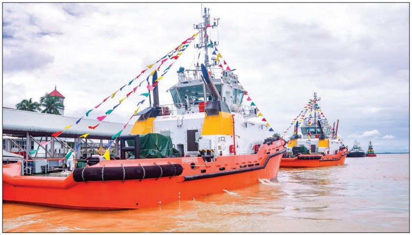 Myanmar receives two new tugboats purchased from China | Myanmar ...