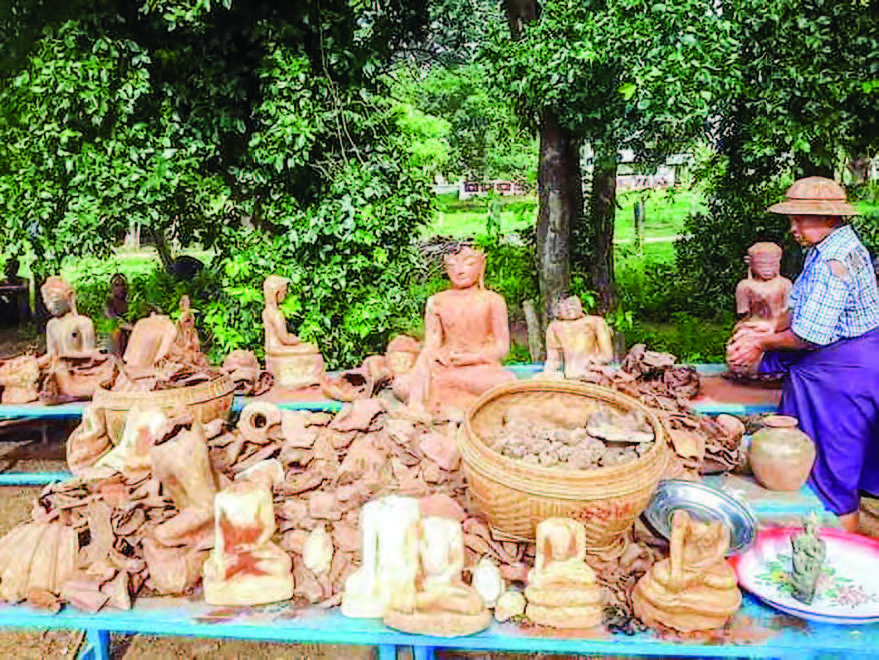 Ancient objects found in Wayar village in Kani Tsp | Myanmar Digital News