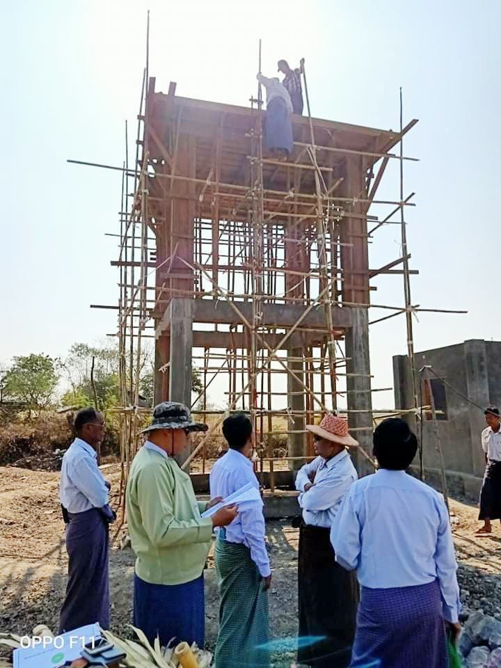 Water supply projects being implemented in Budalin Tsp. | Myanmar ...