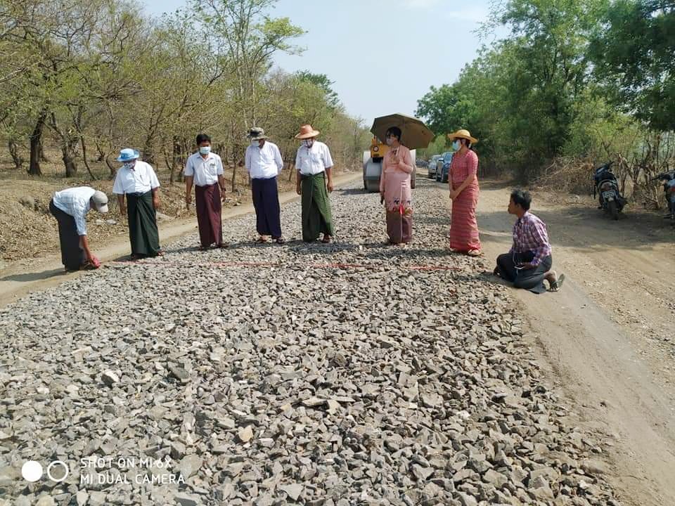 Construction of DRD-funded rural roads 50 % completed in Budalin Twsp ...