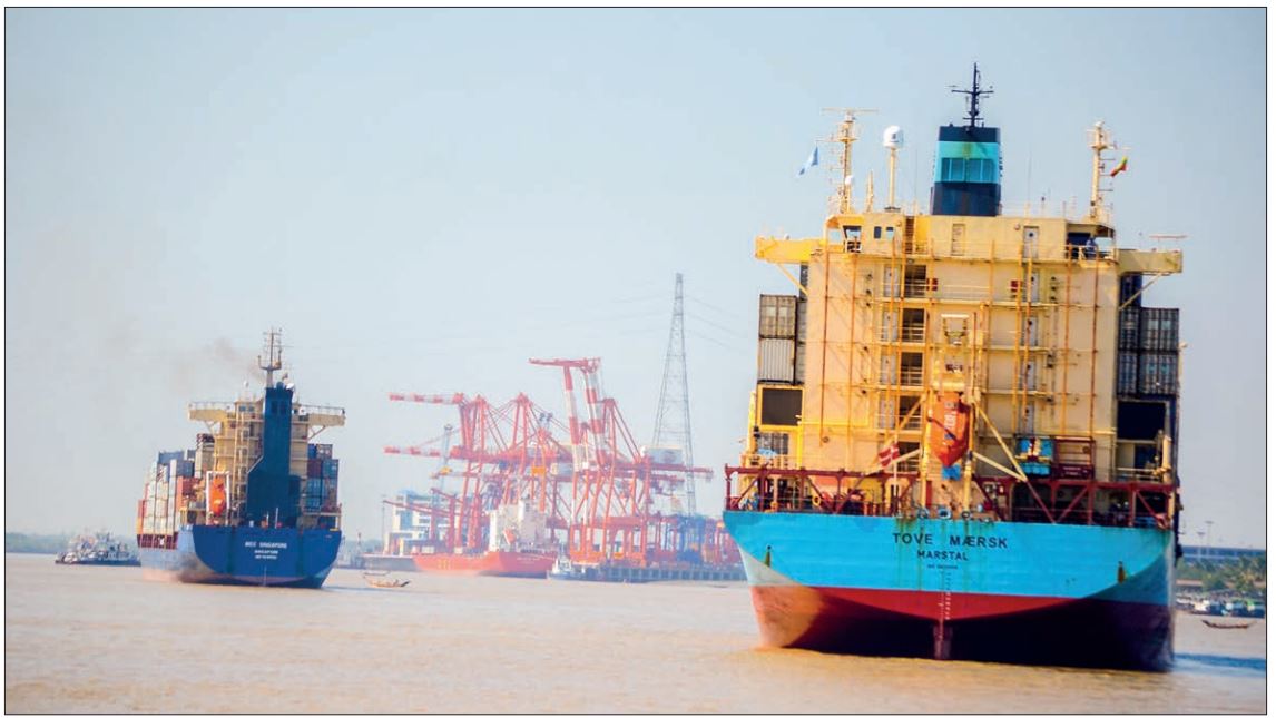 Some 200 cargo ships arrive at Yangon ports in past four months ...