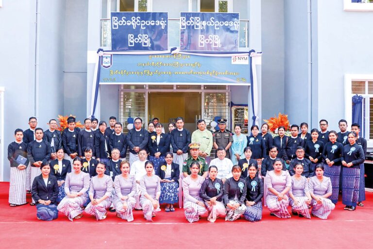 Union Minister for Legal Affairs inaugurates new building of Myeik ...