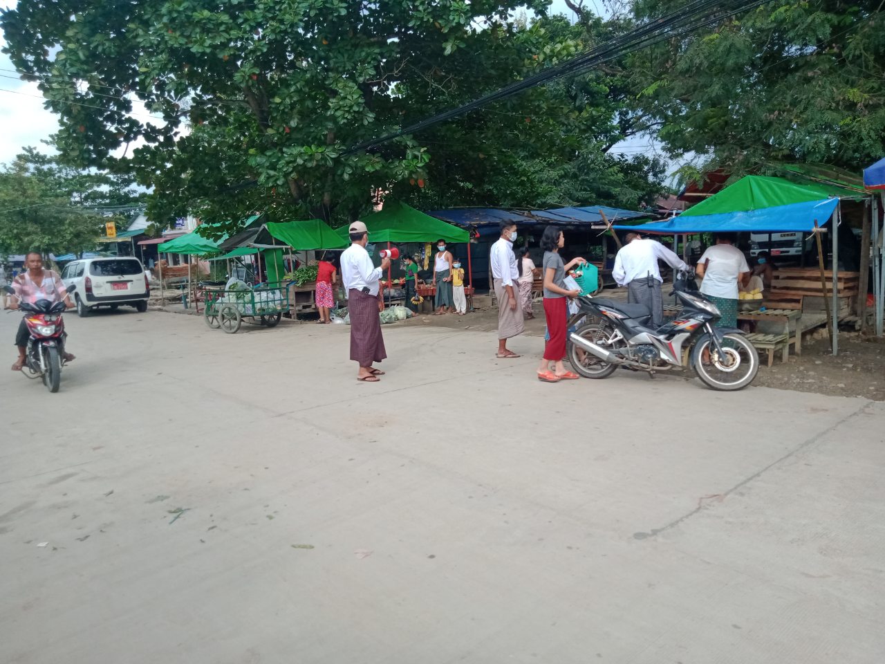 Mask campaign conducted in Dagon Myothit (East) Tsp. | Myanmar Digital News