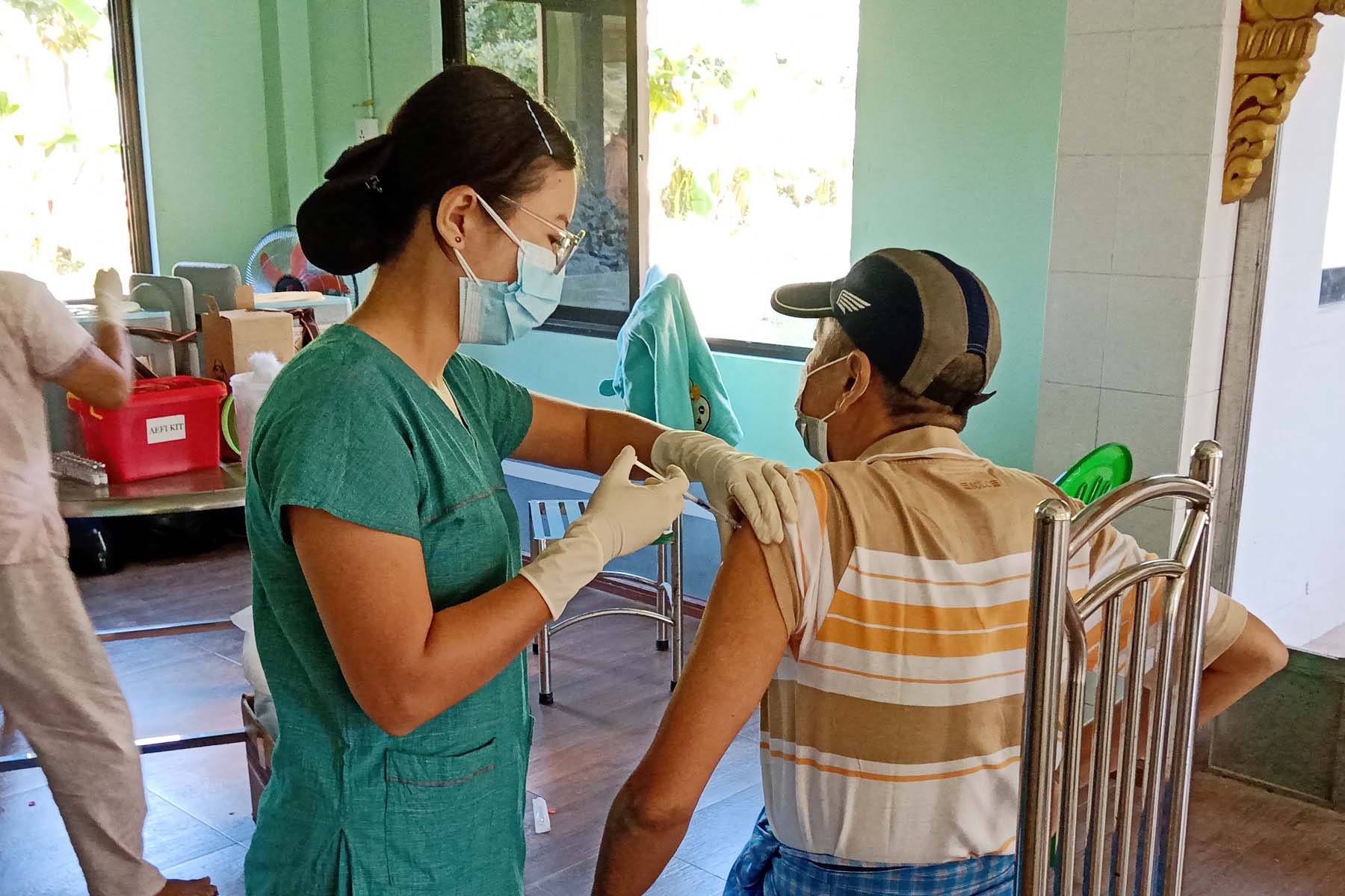 COVID-19 vaccination program continues in Kanma Township | Myanmar ...