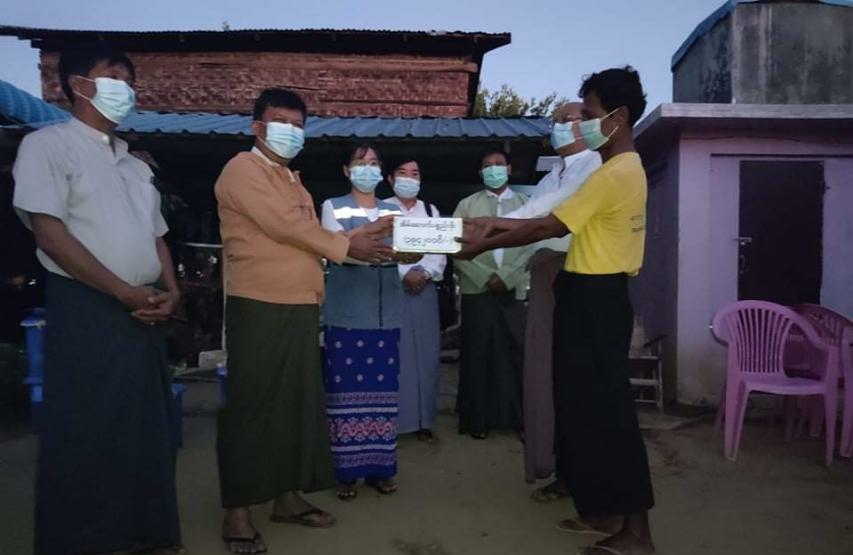 Cash aids provided to storm victims in Yesagyo Tsp. | Myanmar Digital News