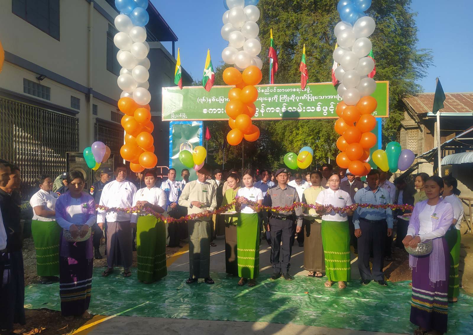 Concrete road opened to mark 76th Anniversary of Independence Day in ...