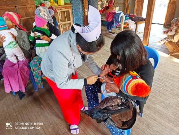 Immunization campaign conducted in Gangaw | Myanmar Digital News