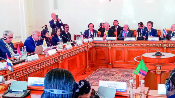 Union Constitutional Tribunal Chair-led delegation arrives back from ...