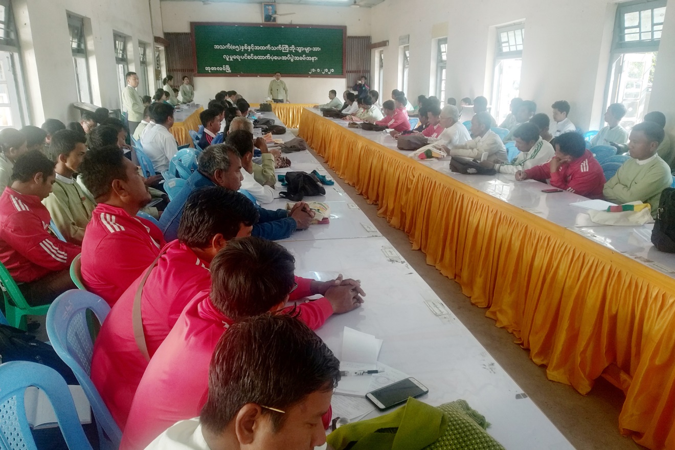 Elderly people receive social pension in Budalin Tsp. | Myanmar Digital ...