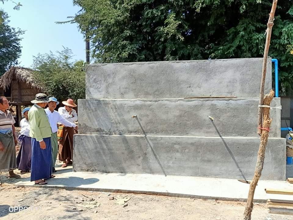 Water supply projects being implemented in Budalin Tsp. | Myanmar ...